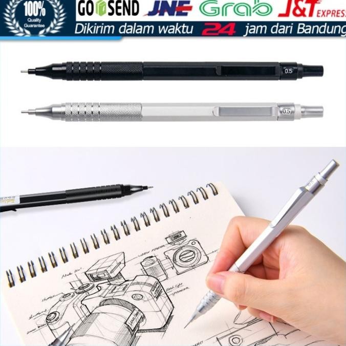 Jual favorit] Pentel Graph Gear 500 Mechanical Pencil 0.5 mm Drafting ...