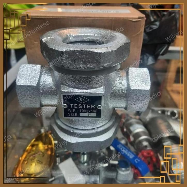 Jual [WJY] SIGHT GLASS CAST IRON 1" INCH TESTER | Shopee Indonesia