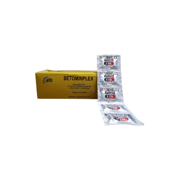 Jual BETOMINPLEX STRIP ISI 10 TABLET DIJAMIN ORIGINAL | Shopee Indonesia