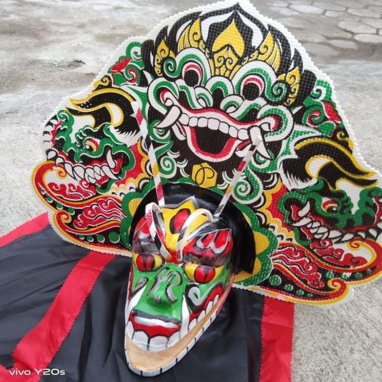 Jual TRENDING Barongan caplokan spon tanggung leak ijo anak 2-4 tahun ...