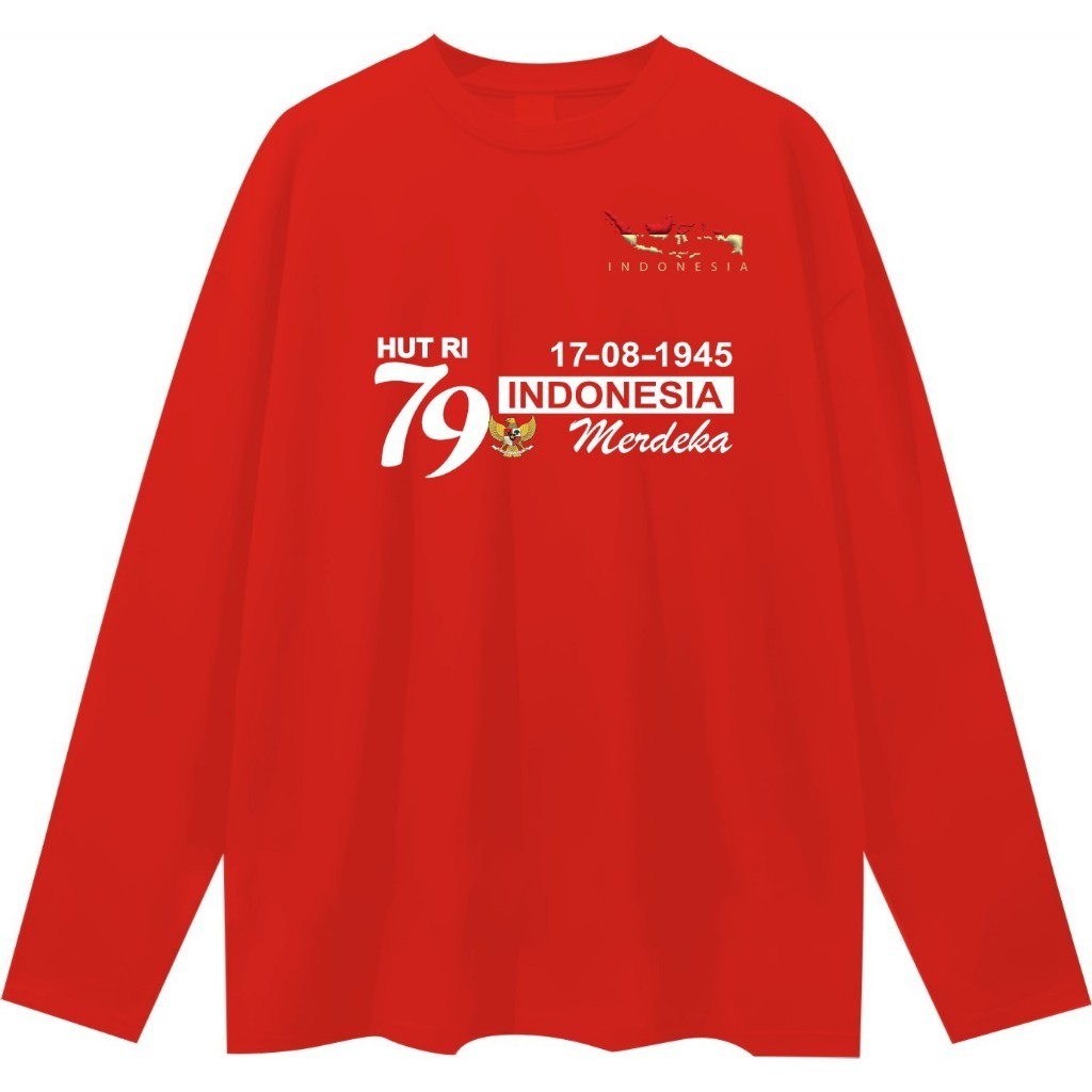Jual Tshirt Merah Putih Special Merdeka Seragam Kaos Dirgahayu Lengan Panjang Pendek Baju Hut Ri ...