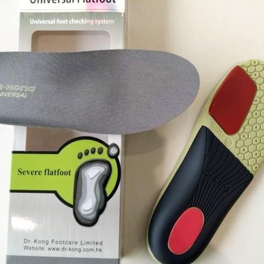 Jual Dr Kong Insole Universal Severe Flat Foot Orthopedic - Sol Sepatu ...