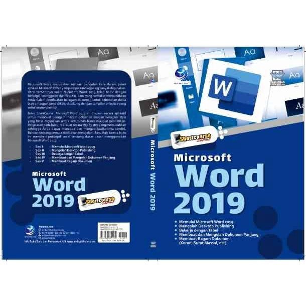 Jual Buku ShortCourse Series : Microsoft Word 2019 - Penerbit Andi | Shopee Indonesia