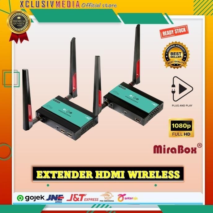 Jual HARGA DISC - MiraBox Wireless HDMI Extender 1080P@60Hz up to 200 ...