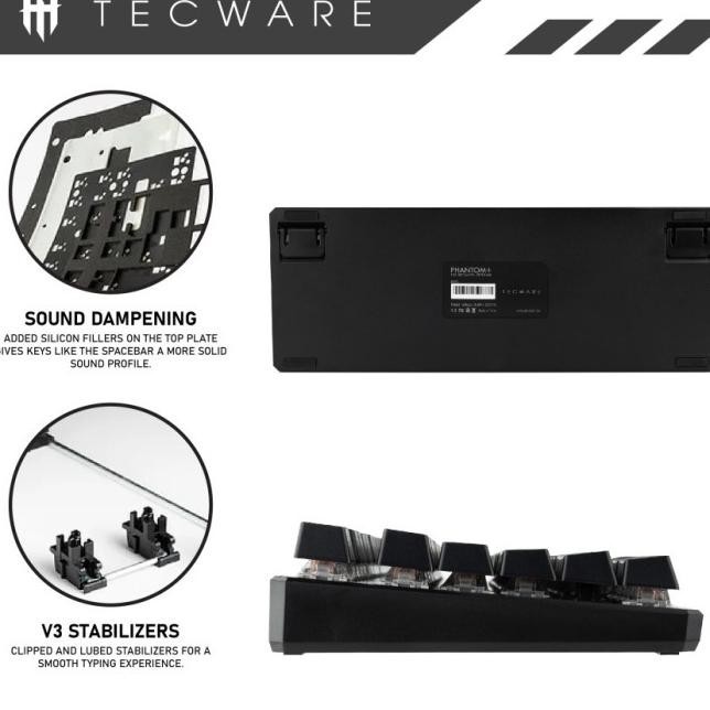 Jual Tecware Phantom+ 87 I 104 - Rgb Mechanical Gaming Keyboard ...