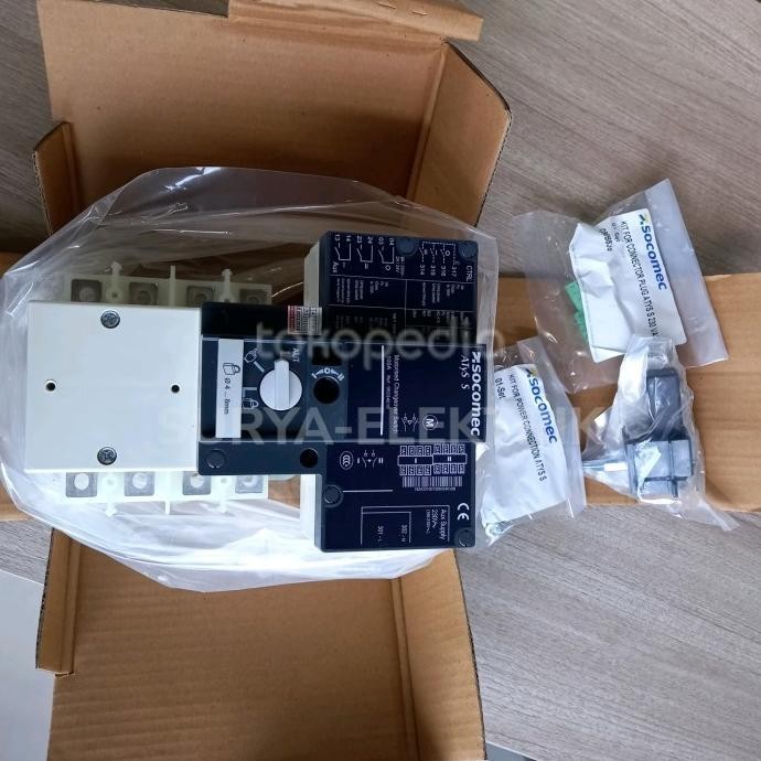 Jual COS OHM MOTOR MOTORIZED OTOMATIS 4P ATyS S SOCOMEC 95034010 100A 100 A | Shopee Indonesia