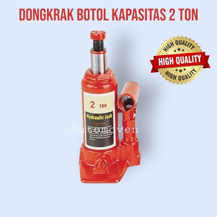 Jual 2 Ton Dongkrak Botol Hydraulic Jack 2 Ton | Shopee Indonesia