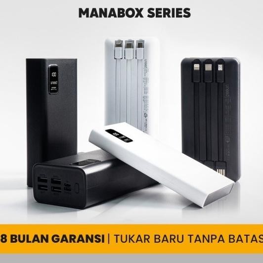 Jual Uneed Powerbank Manabox 10000 20000 30000Mah Qui Charge 3.0 Pd22 ...