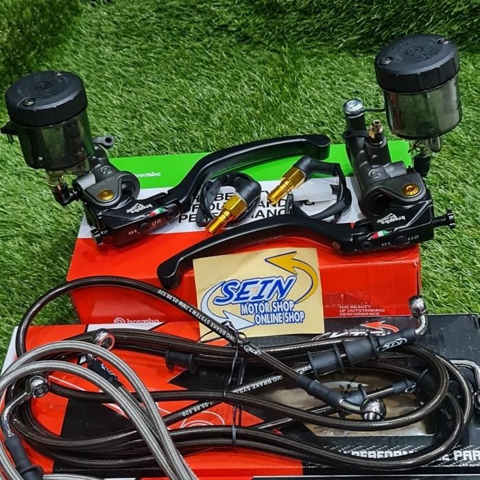 Jual Paket Master Rem Selang Rem Rcs 19 Ktc nmax Xmax Pcx 160 Original | Shopee Indonesia