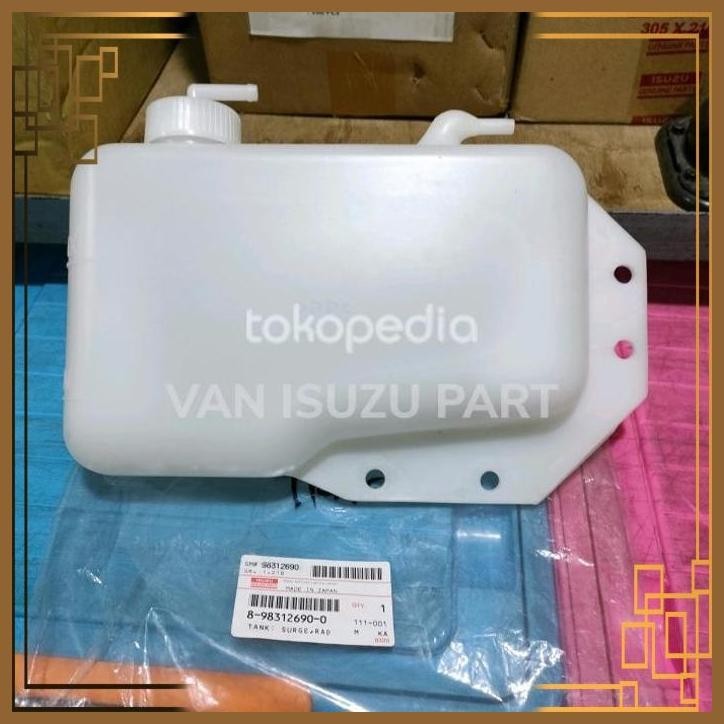 Jual [VAN] TABUNG TANGKI TENKI AIR RADIATOR ISUZU TRAGA TRAGA E4 ...