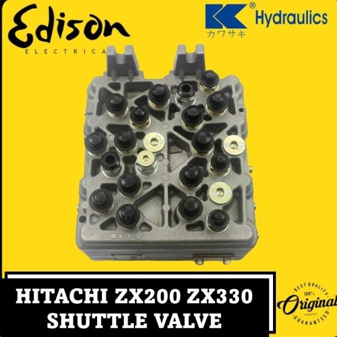 Jual HITACHI Shuttle Signal Valve ZAXIS ZX210-5G ZX200 ZX110 ZX330 ...