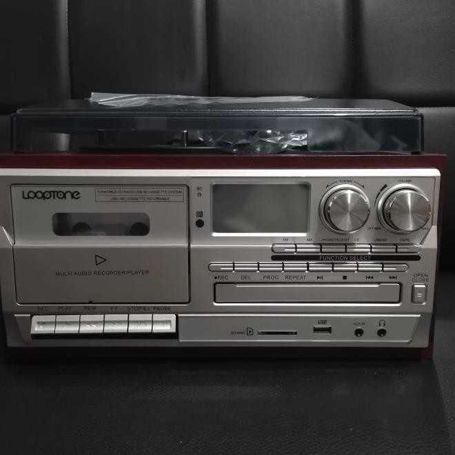 Jual Merli New Turntable Vinyl Player Pemutar Piringan Hitam Looptone ...