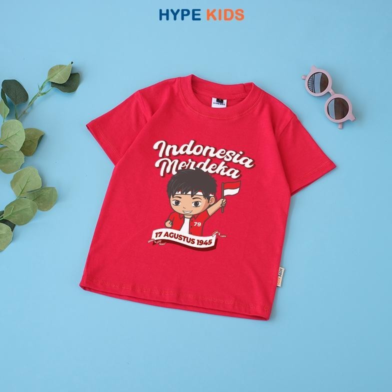 Jual TERLARIS Hypekids Setelan Anak Merah Putih Edisi Kemerdekaan HUT RI 17 Agustus Kaos Dan ...