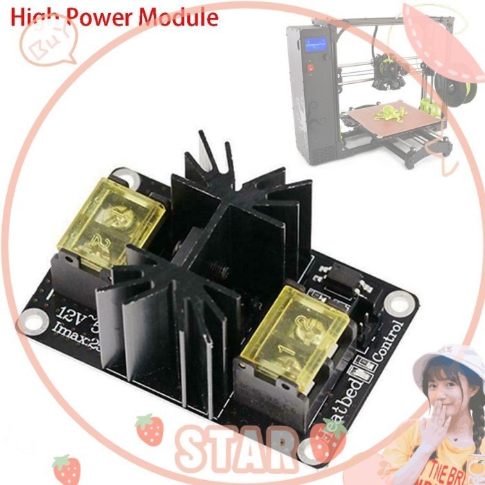 Jual MODUL STAR HOT BED PROFESIONAL 3D PRINTER PARTS PCB QQ | Shopee ...