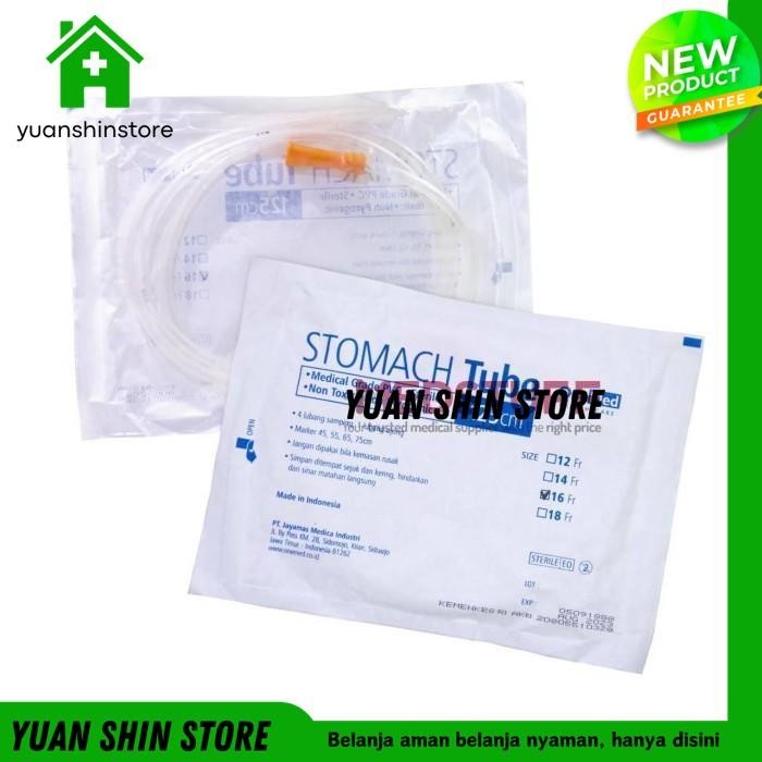 Jual STOMACH TUBE ONEMED NGT FEEDING TUBE SELANG MAKAN SONDE BY YUAN ...