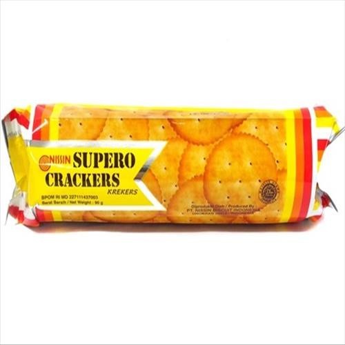 Jual S02246 NISSIN SUPERO CRACKERS BISCUIT 100GR ROLL MAJU BERSAMA ...