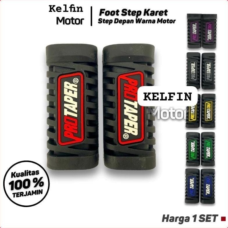Jual Special Sale Footstep Karet Depan Warna Protaper Variasi Pedal ...