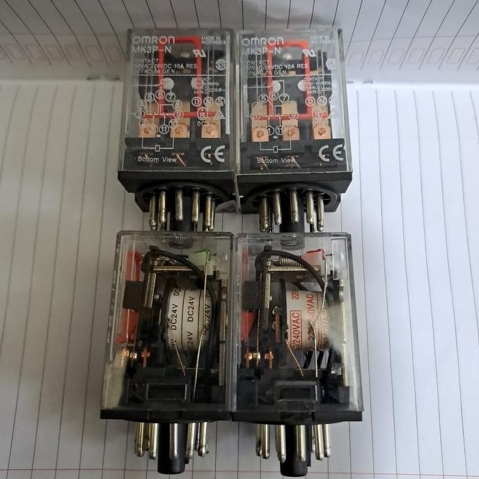 Jual Relay Omron Mk3P-N 220Vac / 24Vdc / 12Vdc Original For Sale ...