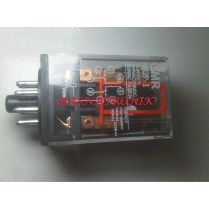 Jual Relay Omron 220V Ac Mk2Kp-I Promo | Shopee Indonesia