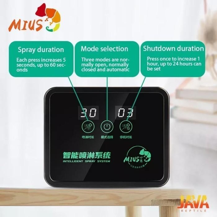 Jual CODE MIUS SMART MISTING SYSTEM REPTIL REPTILE PALUDARIUM TERRARIUM ...