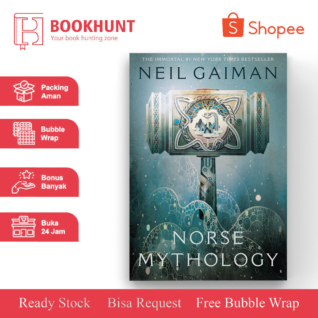 Jual Norse Mythology by Neil Gaiman (English) | Shopee Indonesia