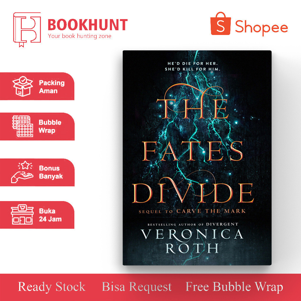 Jual The Fates Divide (Carve the Mark, #2) by Veronica Roth (English ...