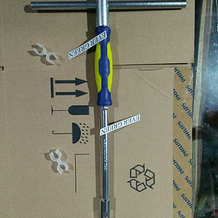 Jual Produk Gagang/Stang Shock T model: Rotation & T Sliding (mata sok ...