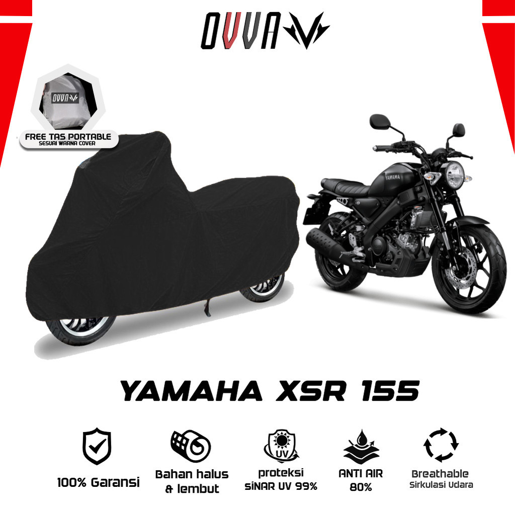 Jual Cover Motor Yamaha XSR155 / Sarung Motor Yamaha XSR 155 / Selimut ...