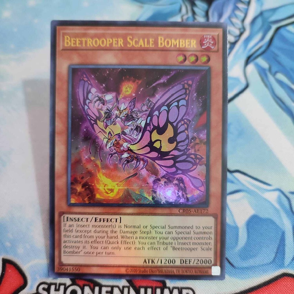 Jual yugioh AE beetrooper scale bomber CR05-AE172 UR original | Shopee Indonesia