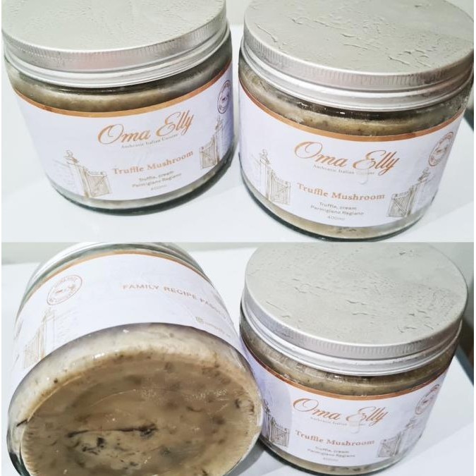 Jual Homemade Oma Elly Kitchen Pasta Sauce - Truffle Mushroom ...