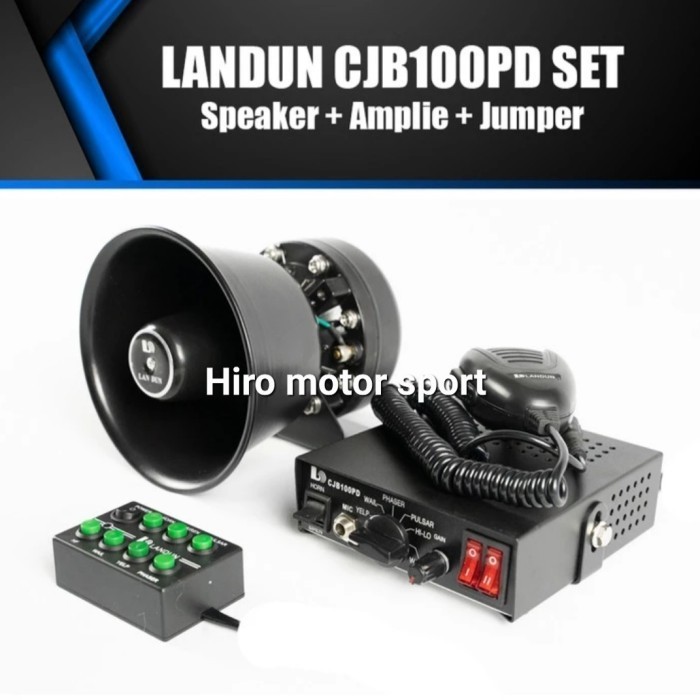 Jual SIRINE PATWAL KOMPLIT CJB - 100 PD ORIGINAL LANDUN | Shopee Indonesia