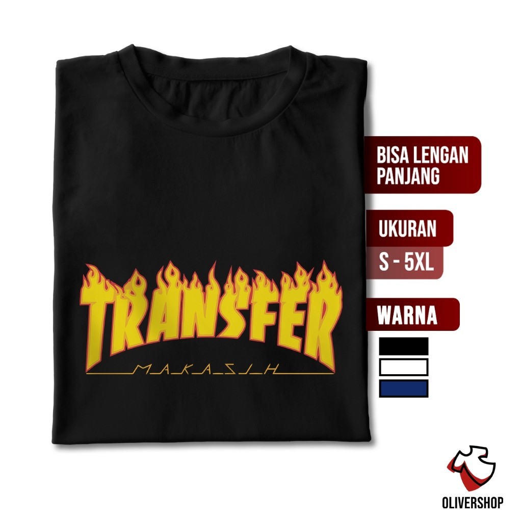 Jual Baju Kaos Plesetan TRANSFER Makasih - parodi merek brand logo kata ...