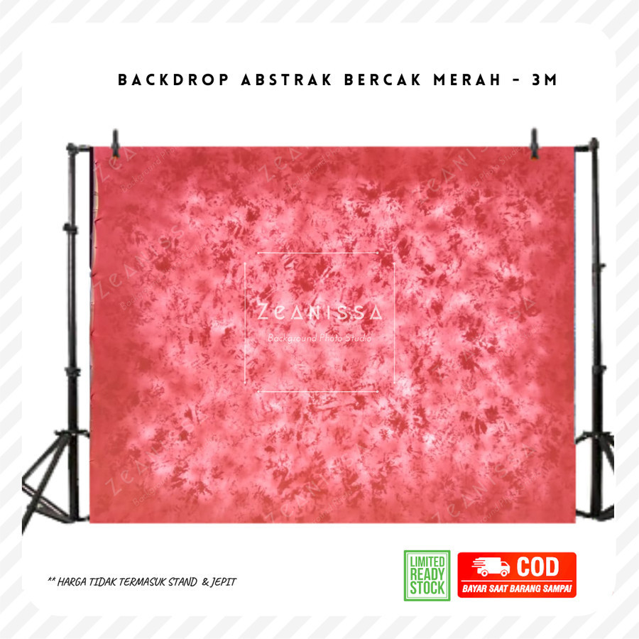 Jual Background Backdrop Foto wisuda wedding produk abstrak bercak ...