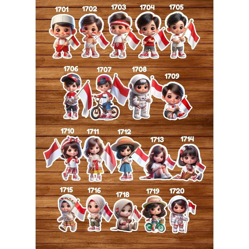 Jual sd-67 Kaos Anak 17an Agustusan Tema Kemerdekaan Newmodel Ringertee ...