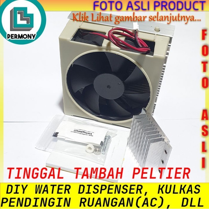 Jual Kulkas Water Dispenser Peltier Refrigerator Thermoelectric Cooling System Aluminium ...