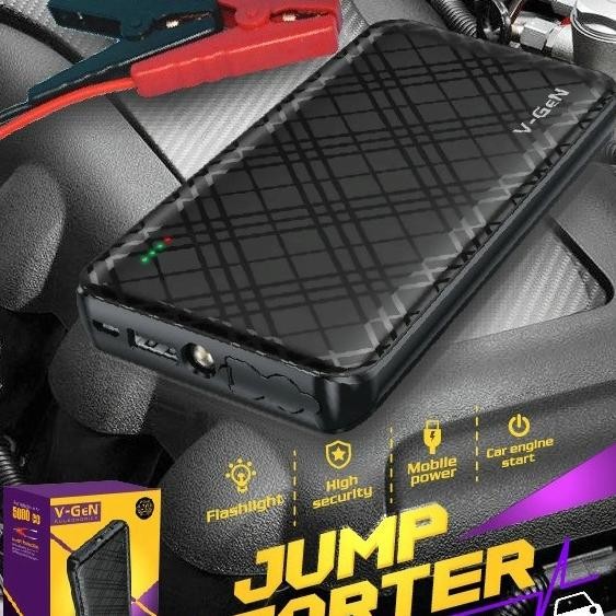 Jual V-Gen Jumper Powerbank 7200Mah Car Jump Starter/Aki/Accu/Power ...