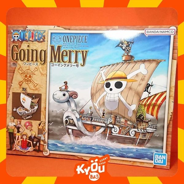 Jual Grand Ship Collection MG Going Merry With 6 Mugiwara Crew Model ...