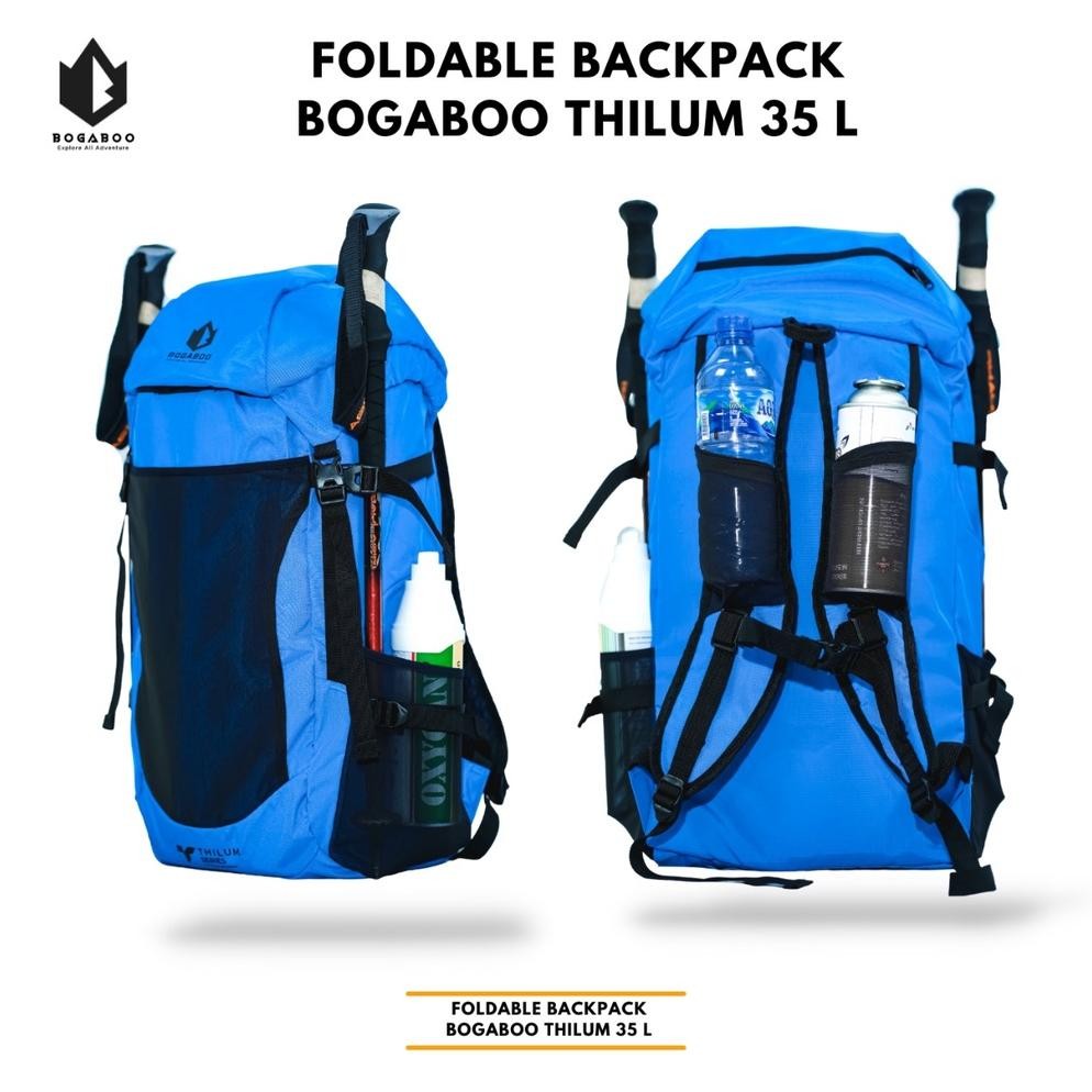 Jual OP FOLDABLE BACKPACK BOGABOO 35 LITER THILUM - TAS GUNUNG LIPET 35 WATERPROOF - TAS SUMMIT ...