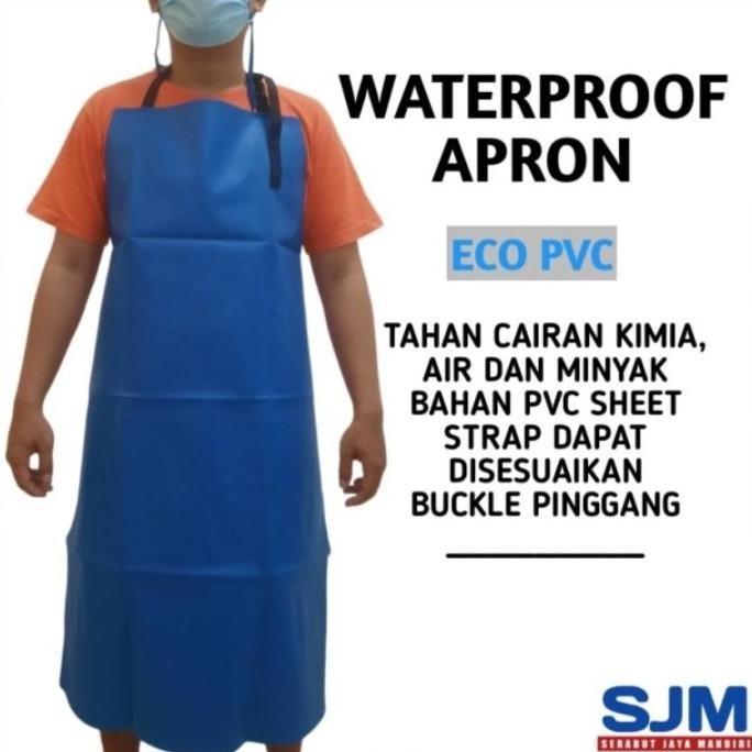 Jual Serba Diskon Apron Pvc Anti Air Celemek Industri Pupuk Model Satu ...