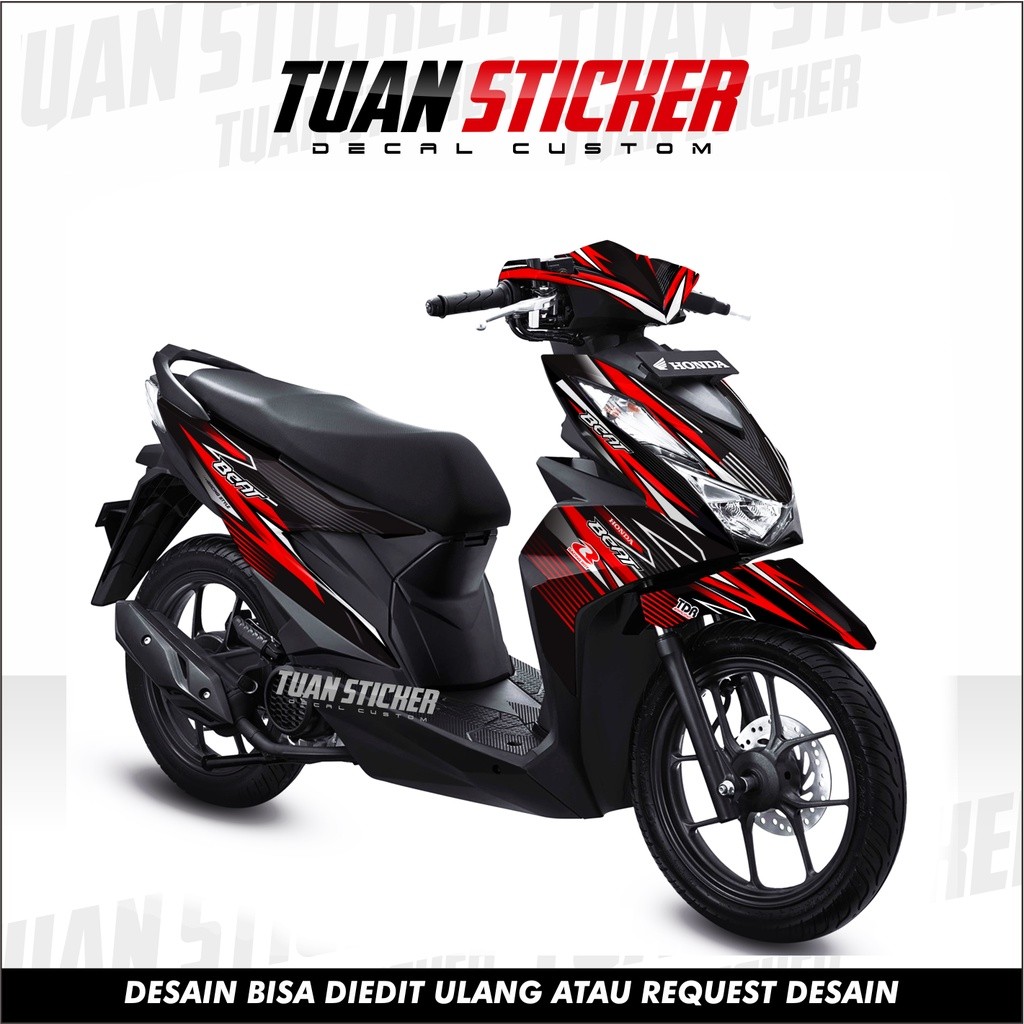 Jual Sticker Stiker Decal Dekal Striping Beat Deluxe 2021 2022 2023 ...