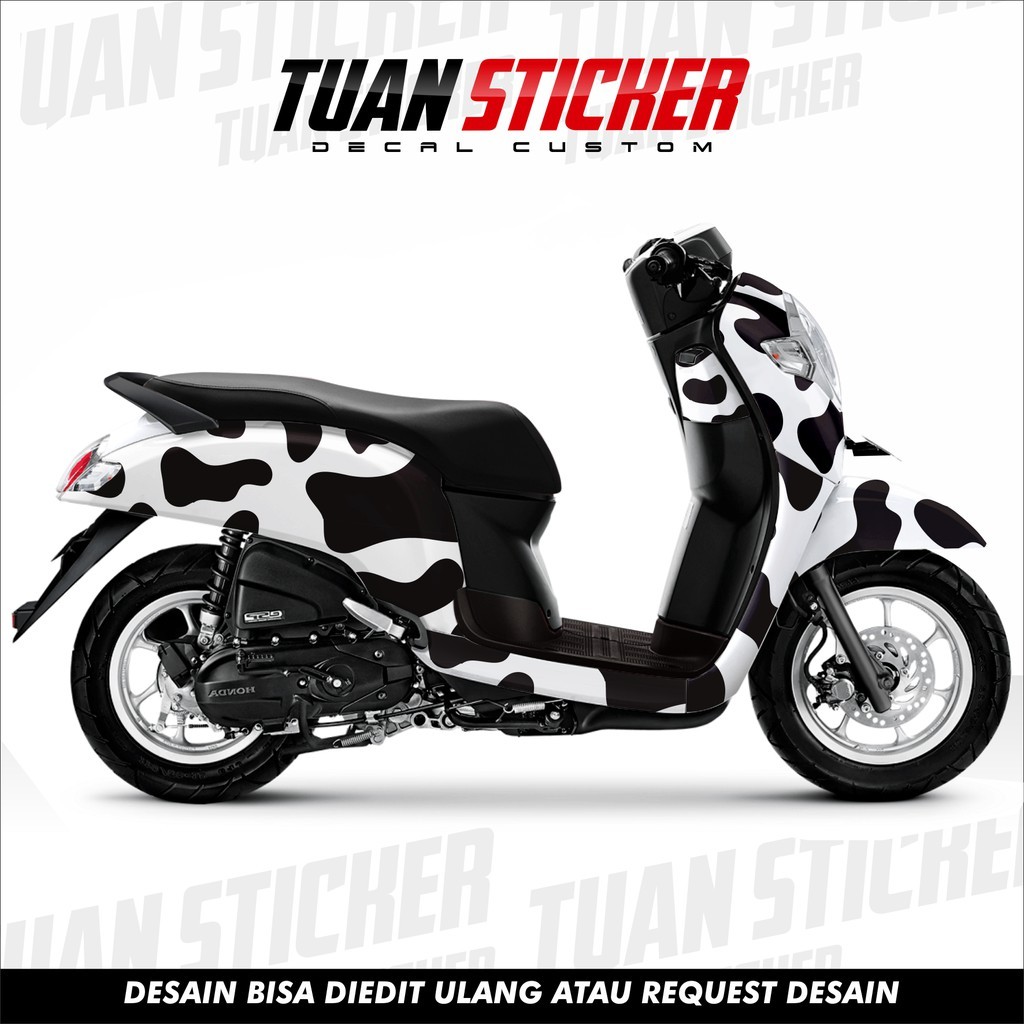Jual Sticker Striping Decal Scoopy New, decal scoopy, cetak striping ...