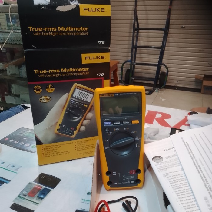 Jual FLUKE 179 TRUE RMS MULTIMETER ORIGINAL | Shopee Indonesia
