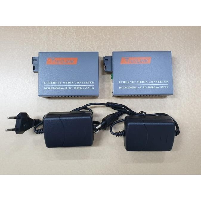 Jual MEDIA CONVERTER GIGABIT HTB SFP FIBER ETHERNET 1000MBPS 2807T ...