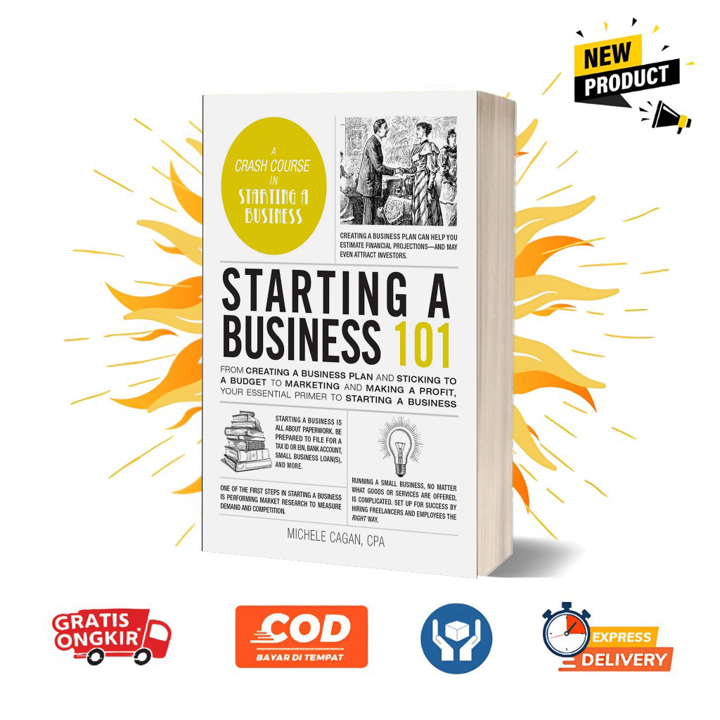 Jual Starting A Business 101 by Michele Cagan (English) | Shopee Indonesia