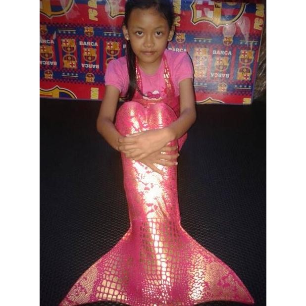 Jual kostum anak mermaid / baju renang putri duyung mermeid | Shopee Indonesia