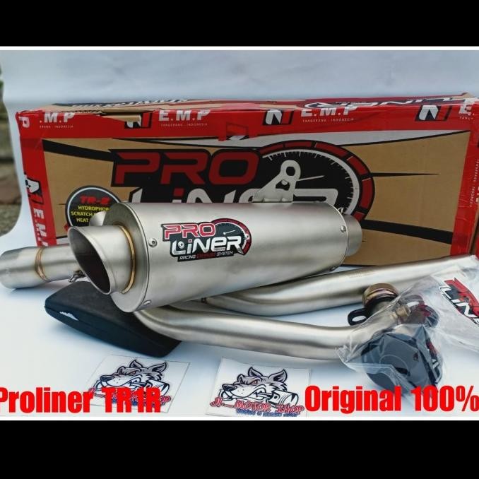 Jual Knalpot Pro Liner Proliner Tr1 R Tr-1R Long All New R15 V3 Vva ...