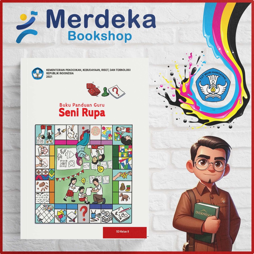 Jual Buku Panduan Guru Seni Rupa SD/MI Kelas 2 K. Merdeka - KEMENDIKBUD | Shopee Indonesia
