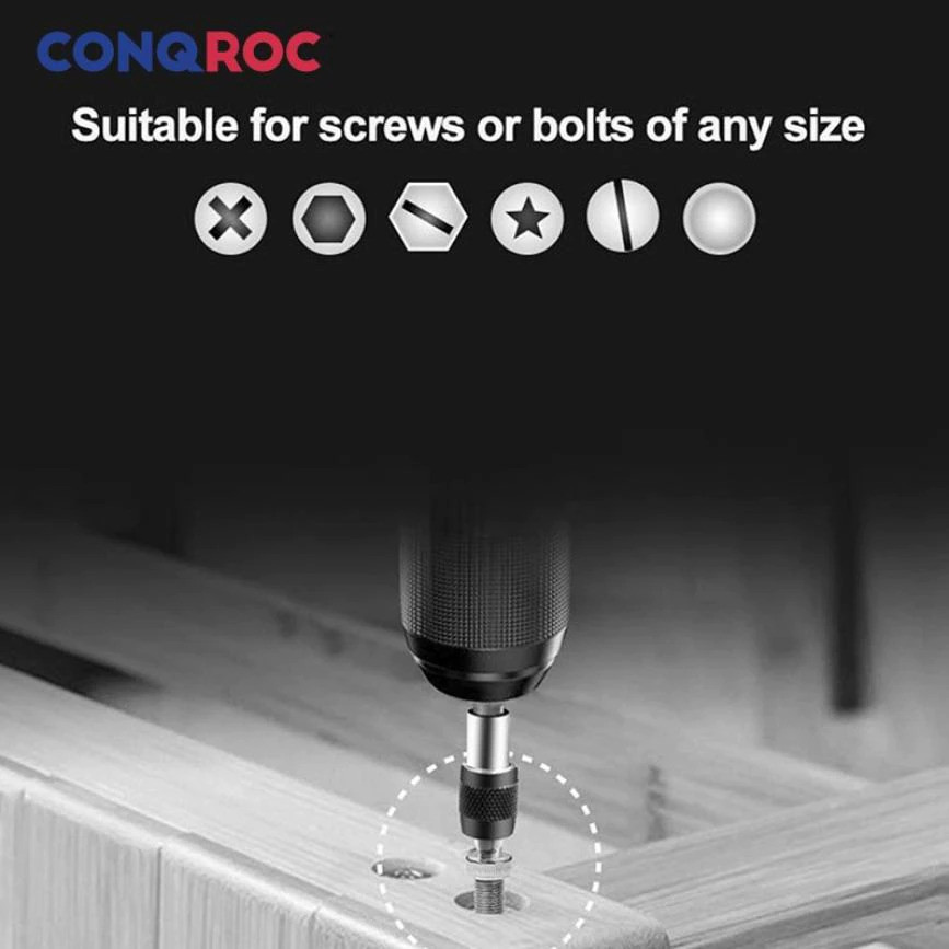 Jual BARU CONQROQ Set Mata Bor Extractor Broken Screw Remover 22 in 1 ...