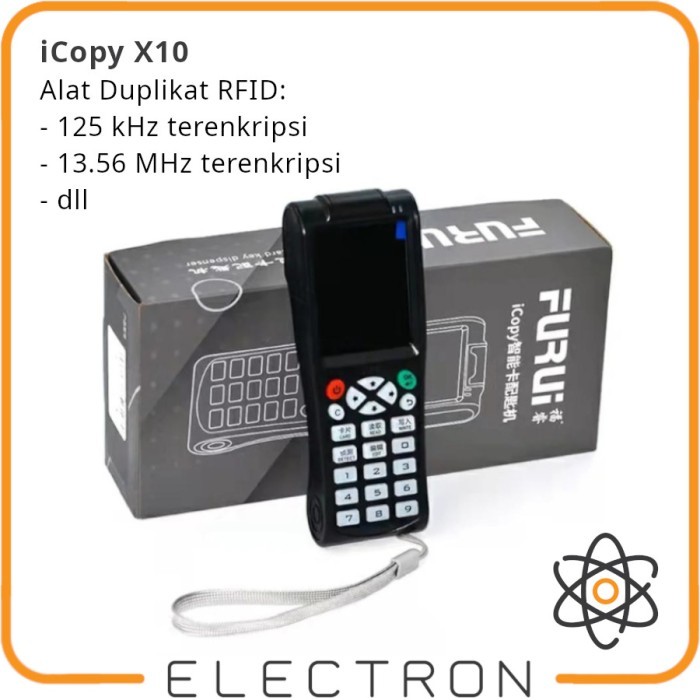 Jual iCopy X10 RFID NFC Copier Duplicator Alat Duplikat Kartu Akses NFC | Shopee Indonesia