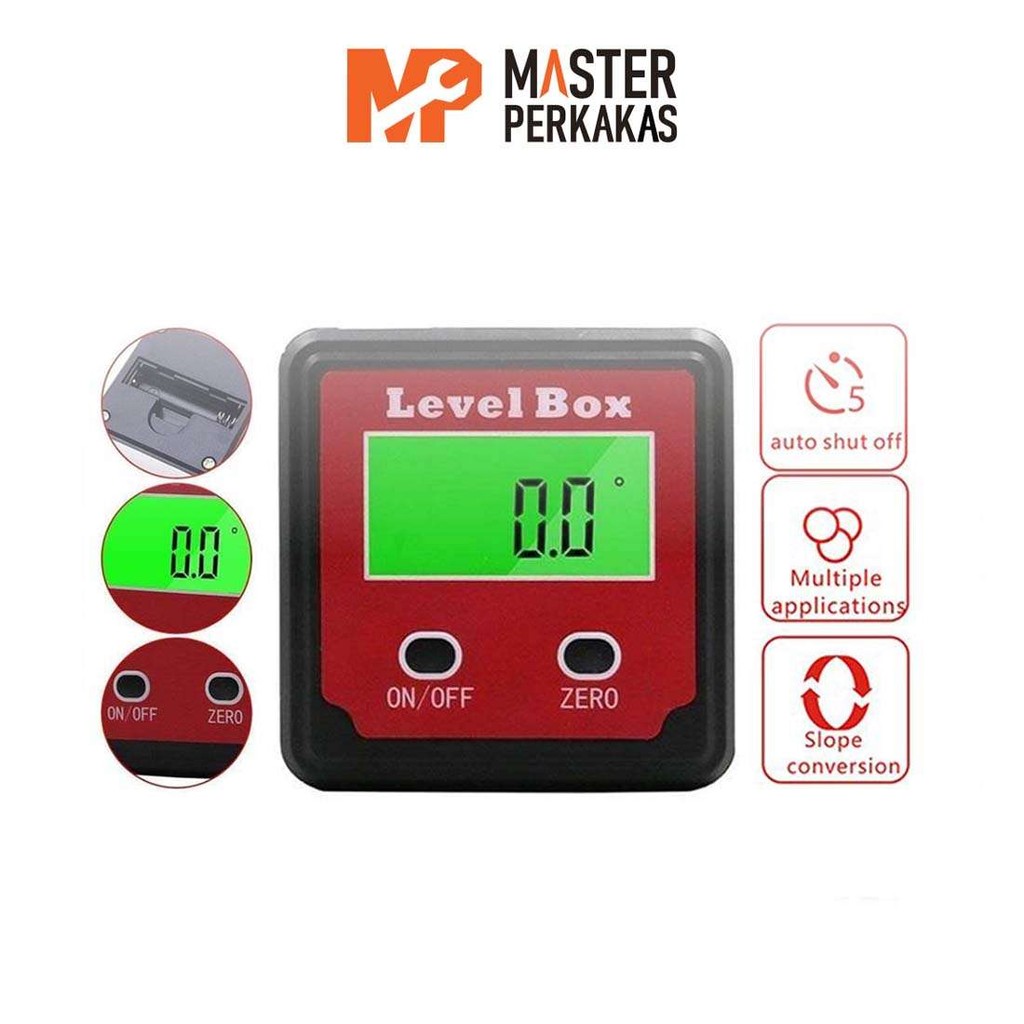 Jual Inclinometer Digital MP / Mini Protractor / Alat Ukur Sudut ...